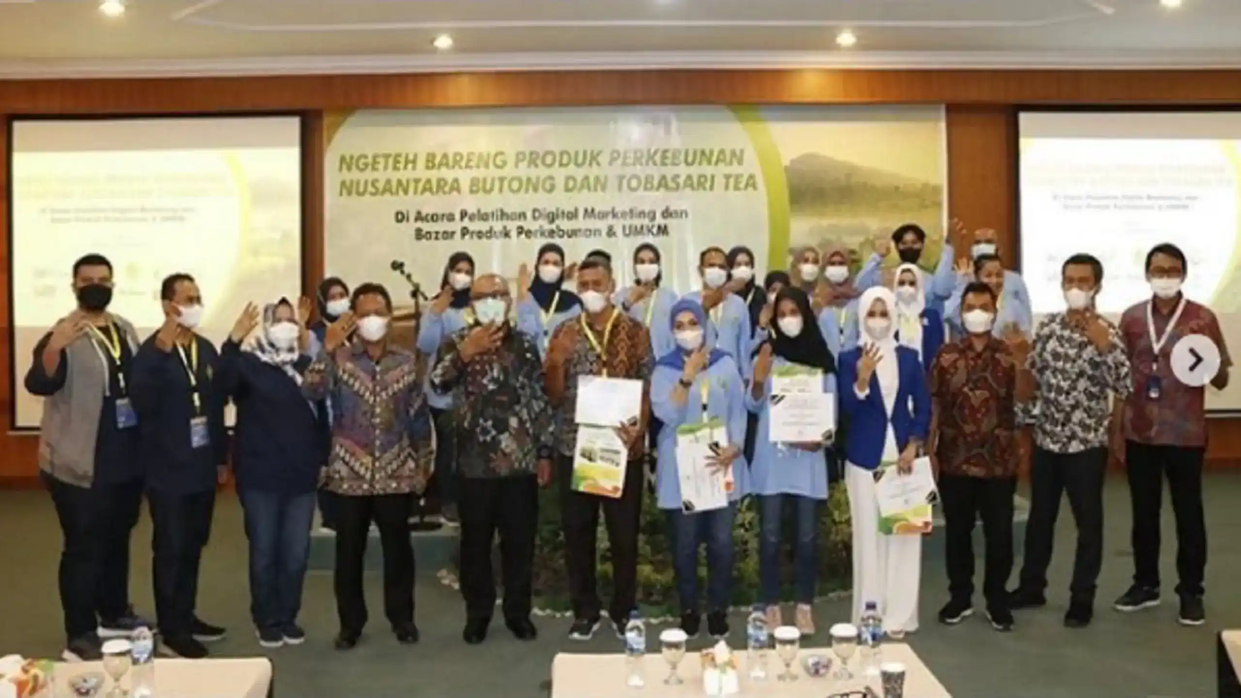 Kegiatan Ngeteh Bareng Produk Perkebunan Nusantara Butong dan Tobasari ...